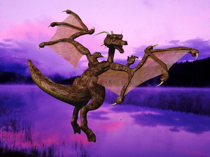 dragon wing 3d model