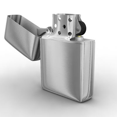lighter 3d model