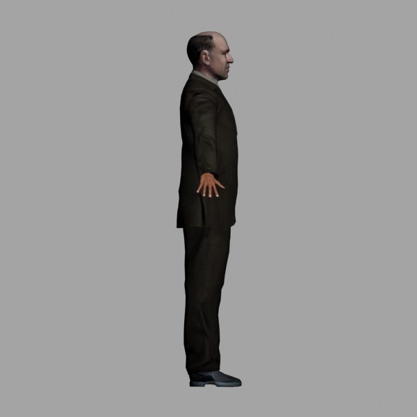 3d model generic male