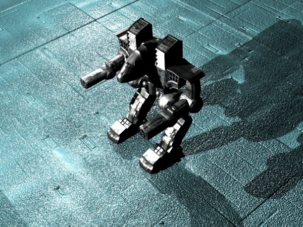 mech assault 3d model
