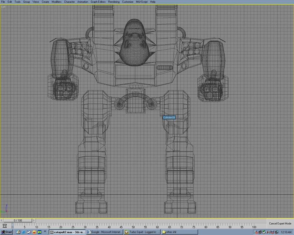 mech assault 3d model