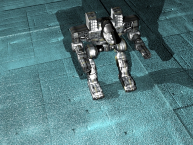 mech assault 3d model
