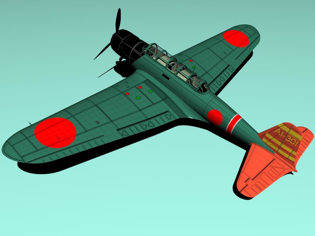 3d model kate b5n2 nakajima