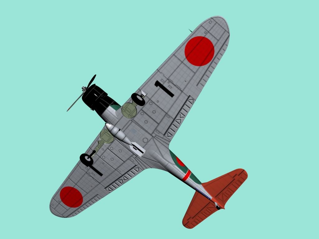 3d model kate b5n2 nakajima