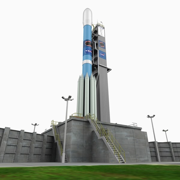 delta ii launch vehicle 3ds