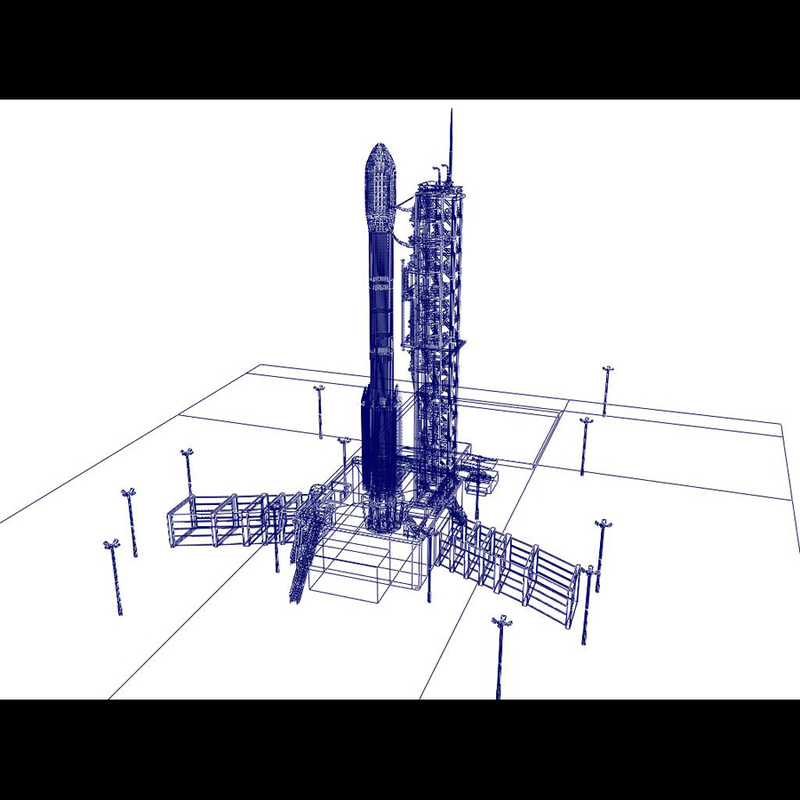 delta ii launch vehicle 3ds