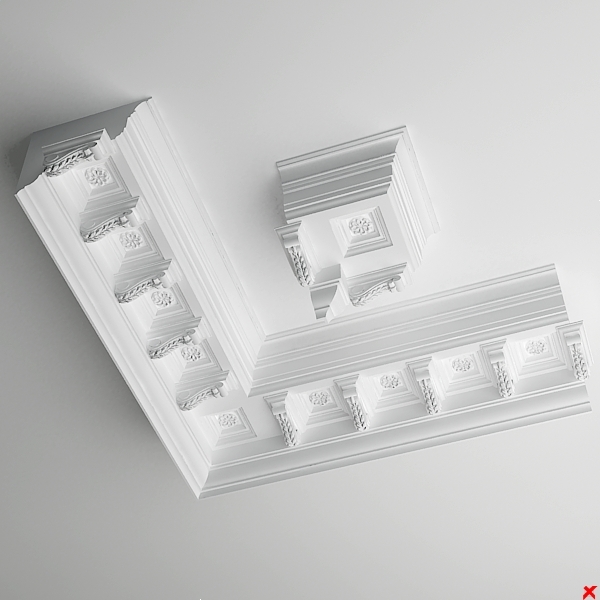 3d cornice ceiling