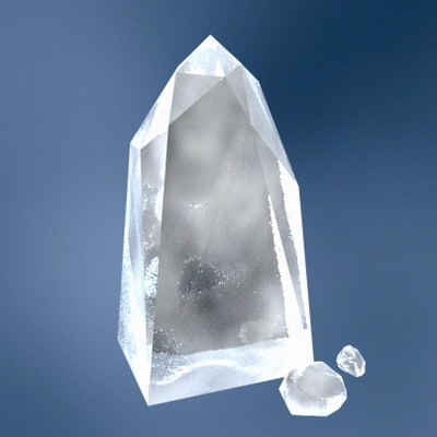 ice materials 3d model