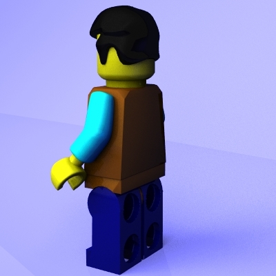 free lego 3d model