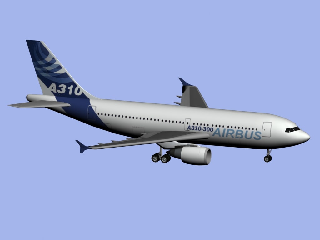 3d airbus a310-300