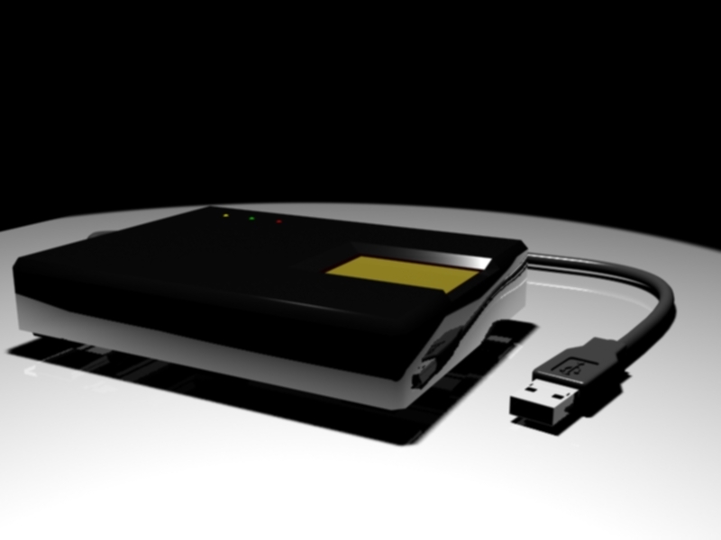 3d fingerprint device model