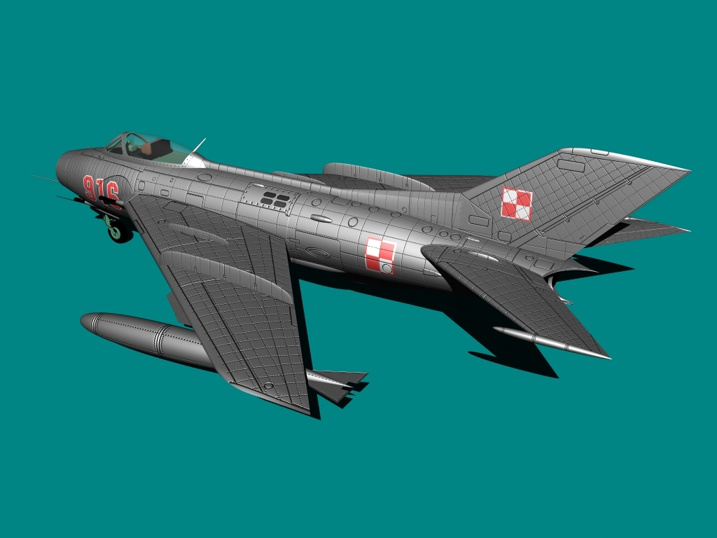3d mig 19 model