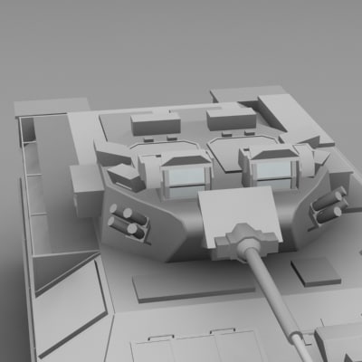 transport warrior ifv 3d model