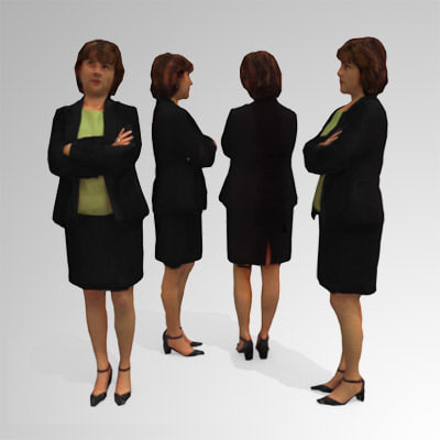 people casual 3d model
