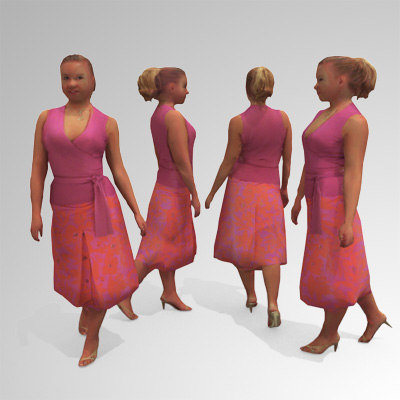 people casual 3d model