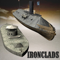 HG 웰스 랜드 Ironclad 3D 모델 - TurboSquid 490092
