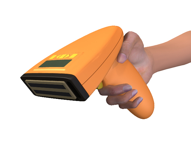 3d handheld scanner gun