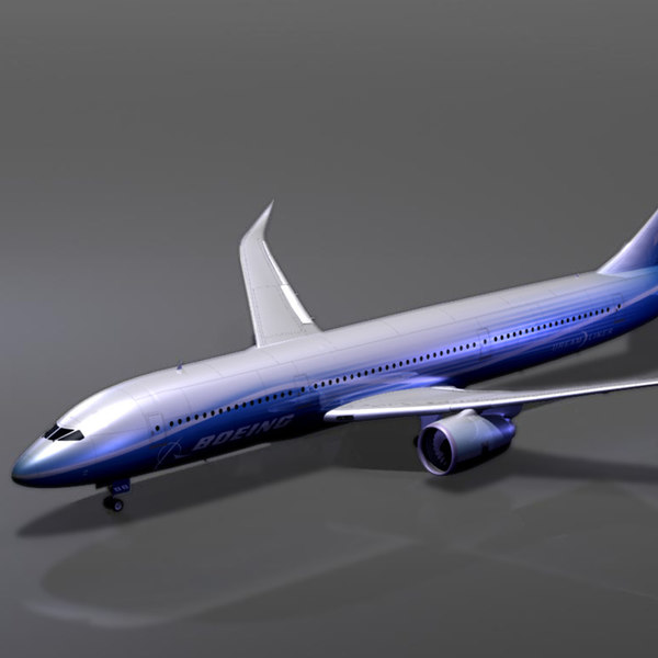787 dreamliner 3d model