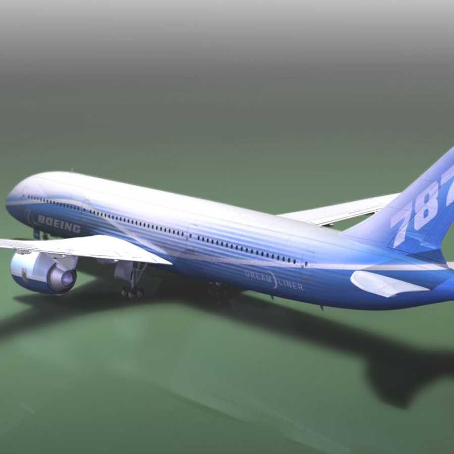 787 dreamliner 3d model