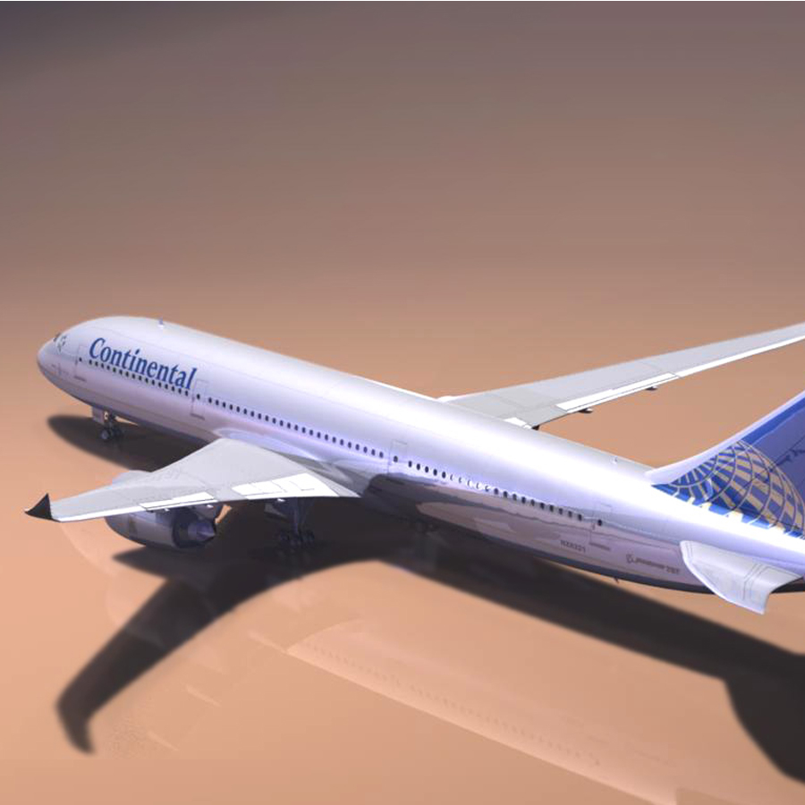 787 dreamliner 3d model