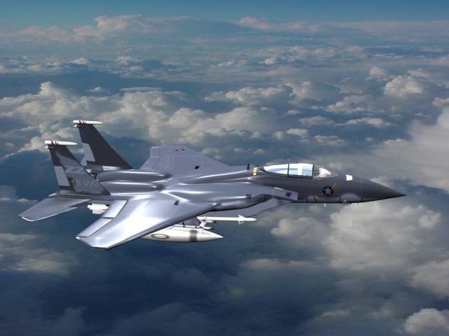 f15 jet fighter 3d model
