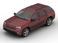 chevrolet trailblazer suv ss 3d model