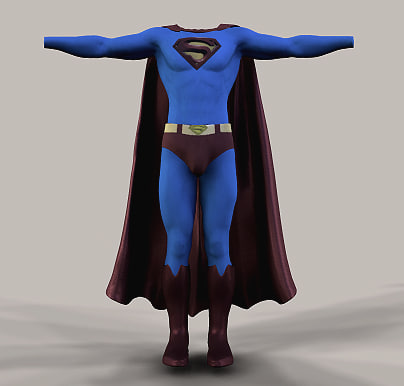 Superman kehrt zurück!!! 3D-Modell - TurboSquid 279942