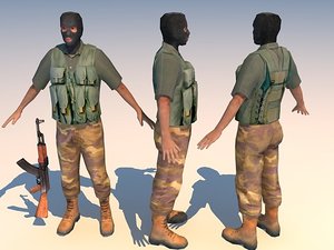 Terrorist 3D Models for Download | TurboSquid