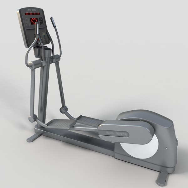 3d cardio gym equipment cycle model