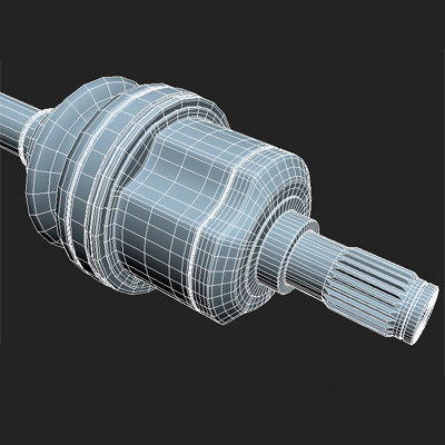 3d model cv joint