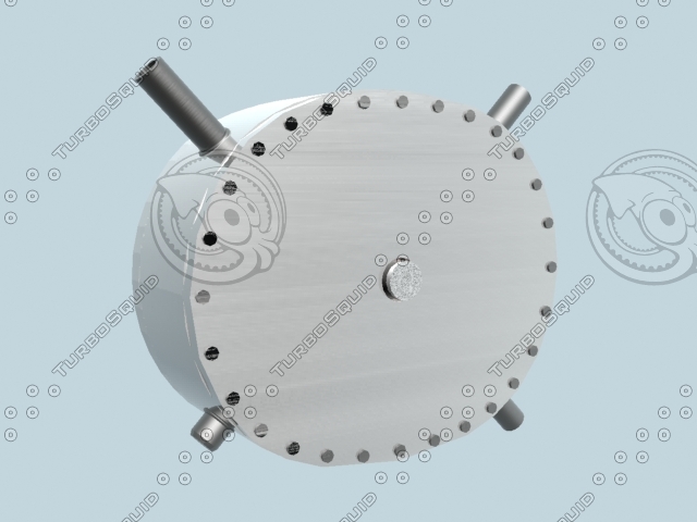 quasiturbine engine 3d model