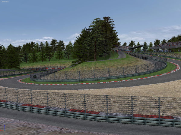 track spa francorchamps 3d model