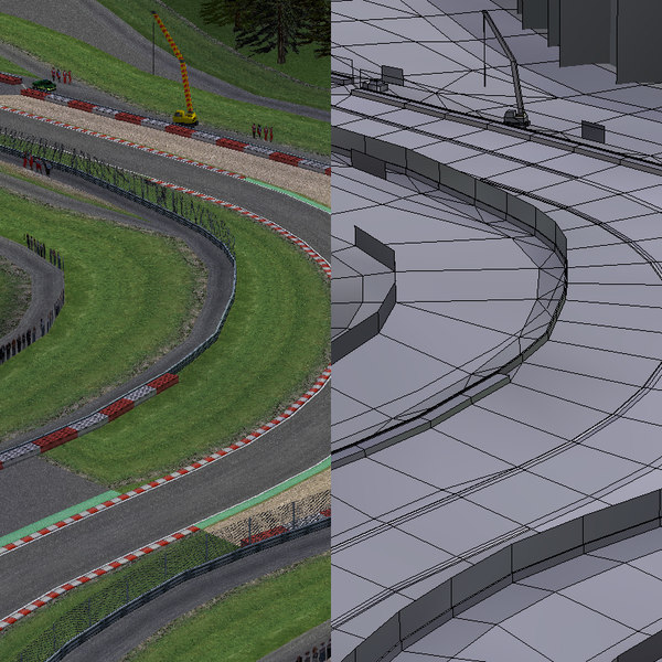 track spa francorchamps 3d model