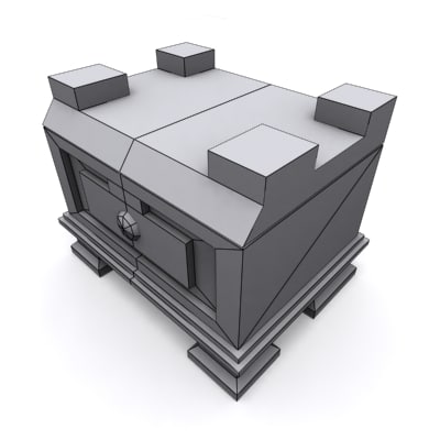 3d massive gladiator training camp model