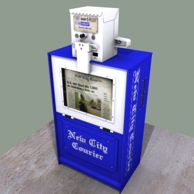news stand store model