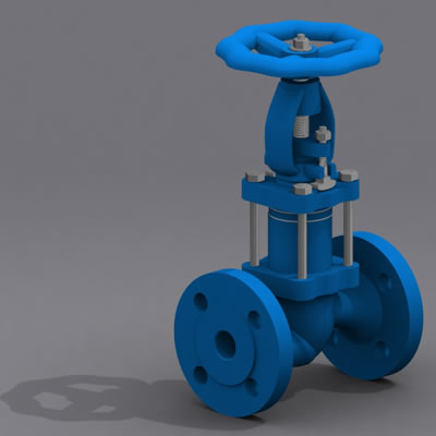 3d model valve bellows sealed globe