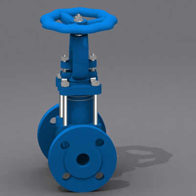 3d model valve bellows sealed globe