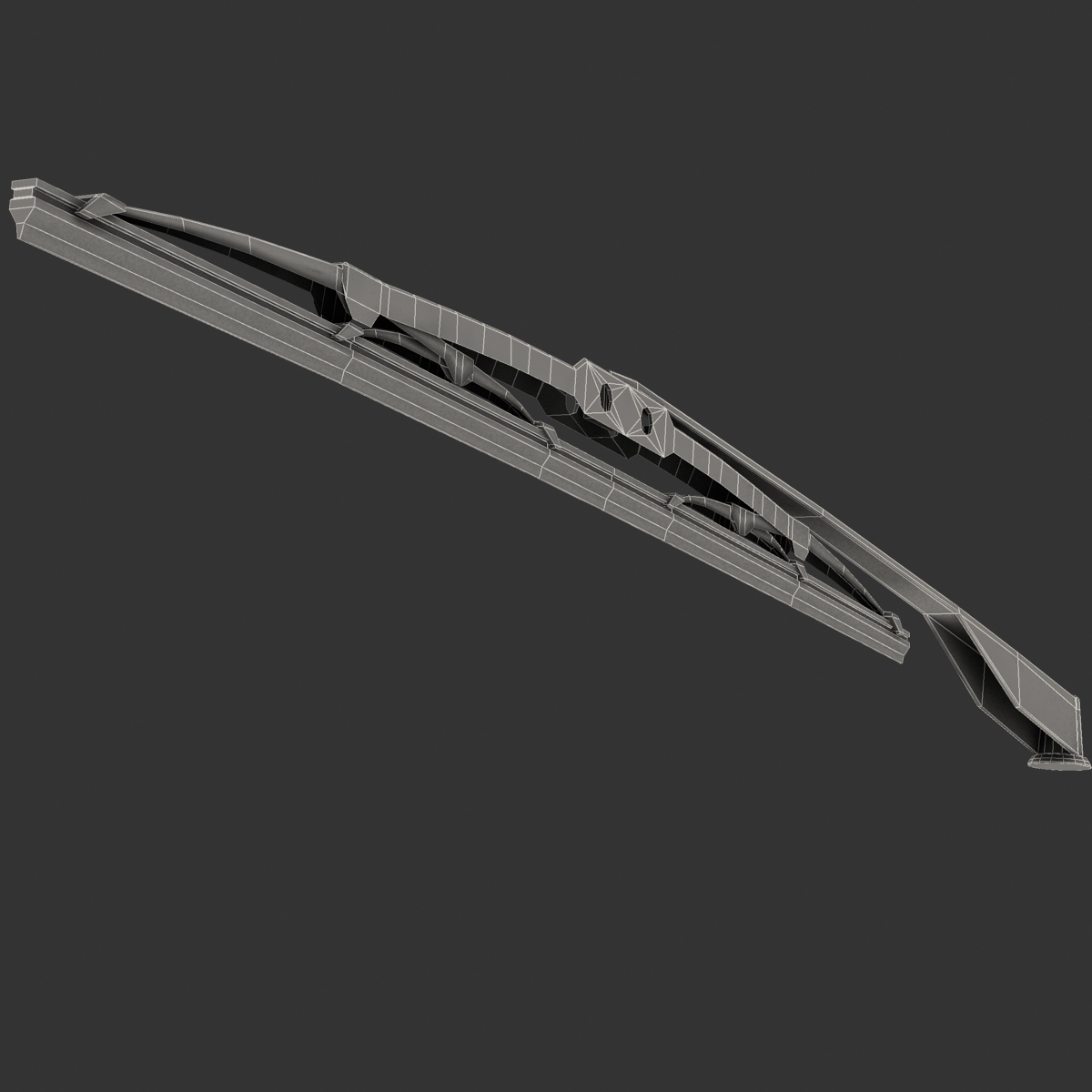wiper car 3d max