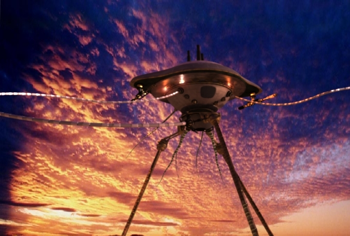 1950s martian machine 3d model