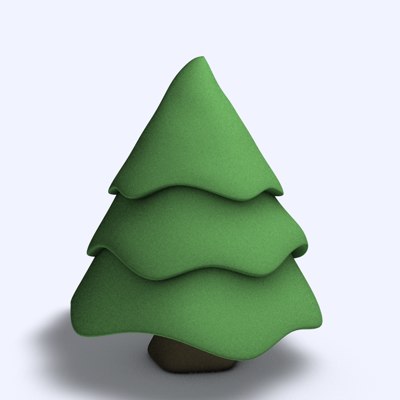 3d model christmas tree