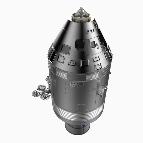 Cápsula Apollo 3D Modelos para Baizar | TurboSquid