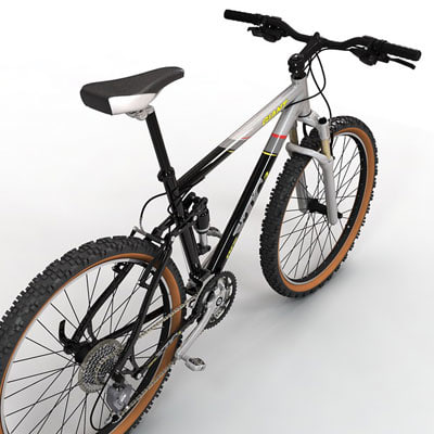3ds max mountain bike