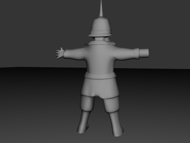 3d model torch puppet master