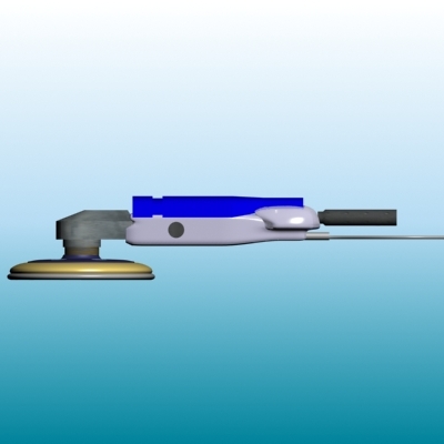 3d model sander tool