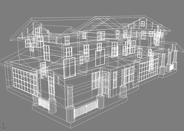 duplex 3d model