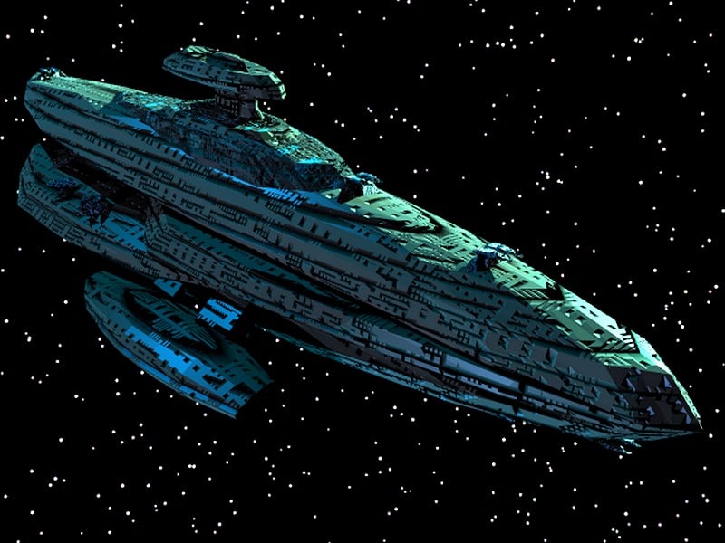 capital spaceship ships 3d 3ds