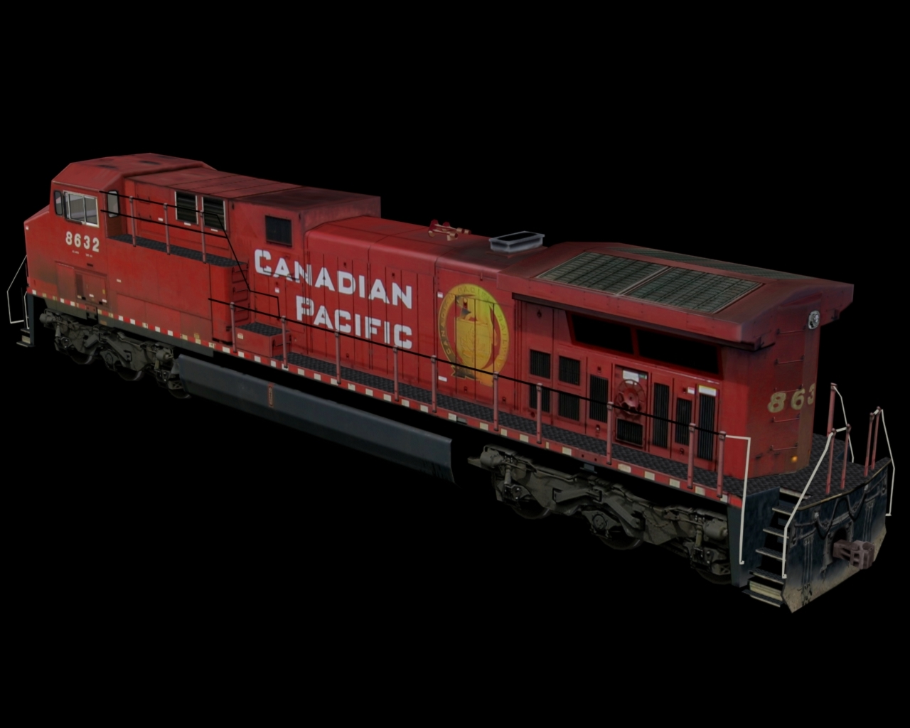 ge ac4400cw canadian 3d model