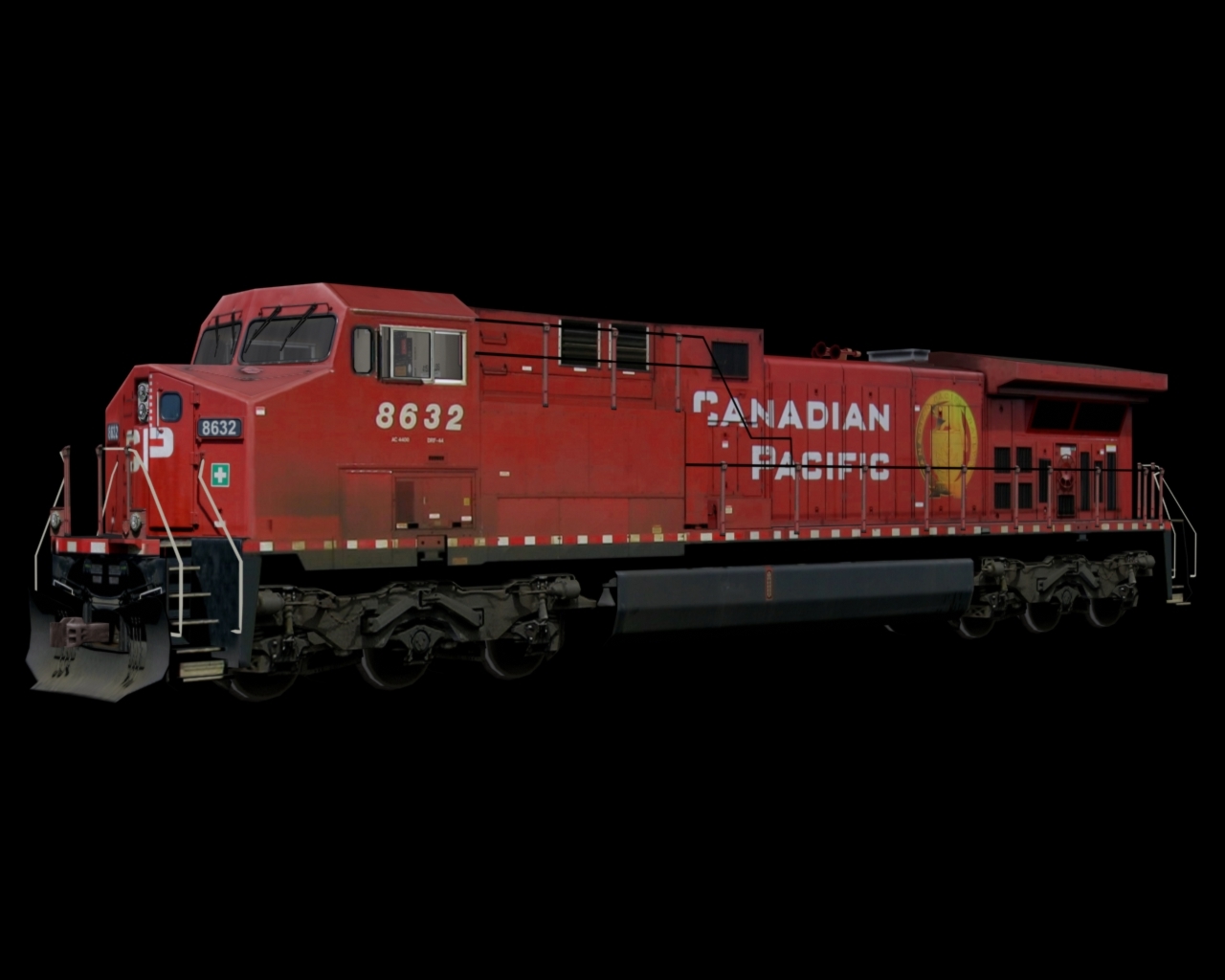 ge ac4400cw canadian 3d model