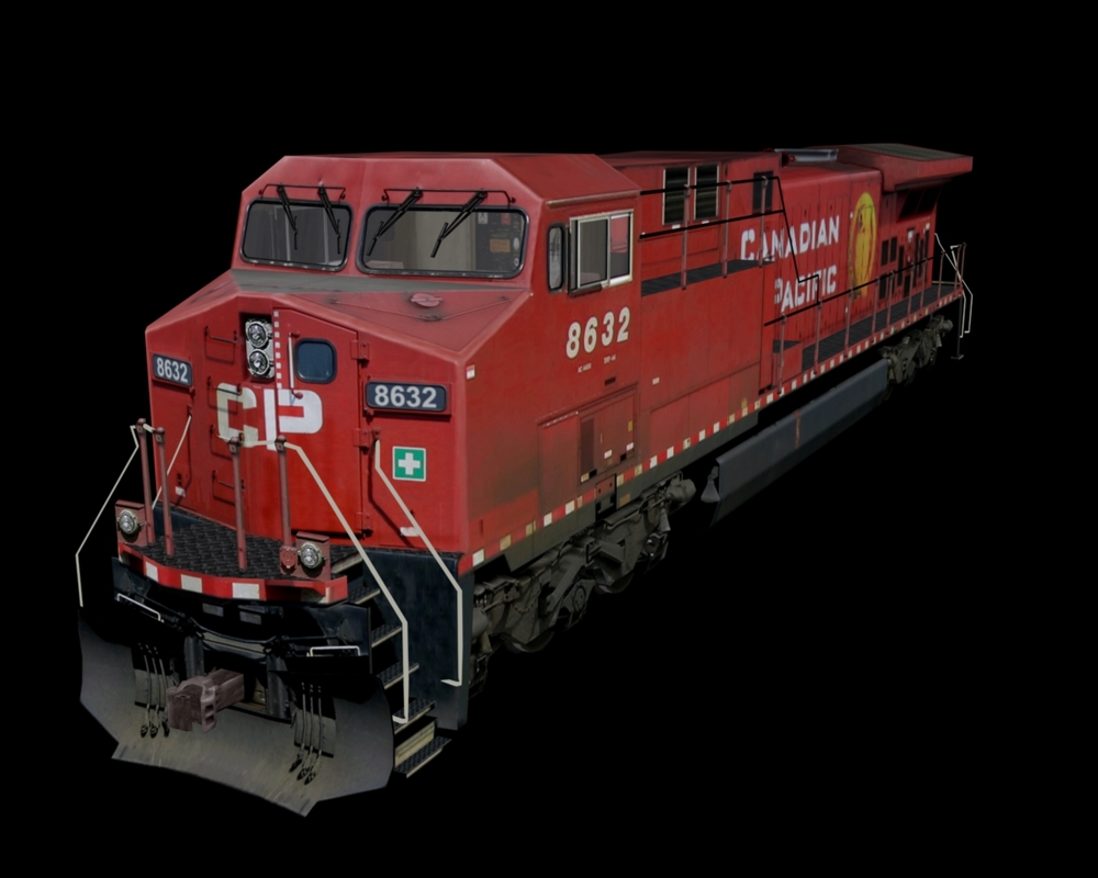 ge ac4400cw canadian 3d model