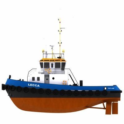 3d model harbour tug